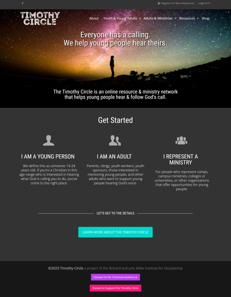 Timothy Circle - Institute For Discipleship